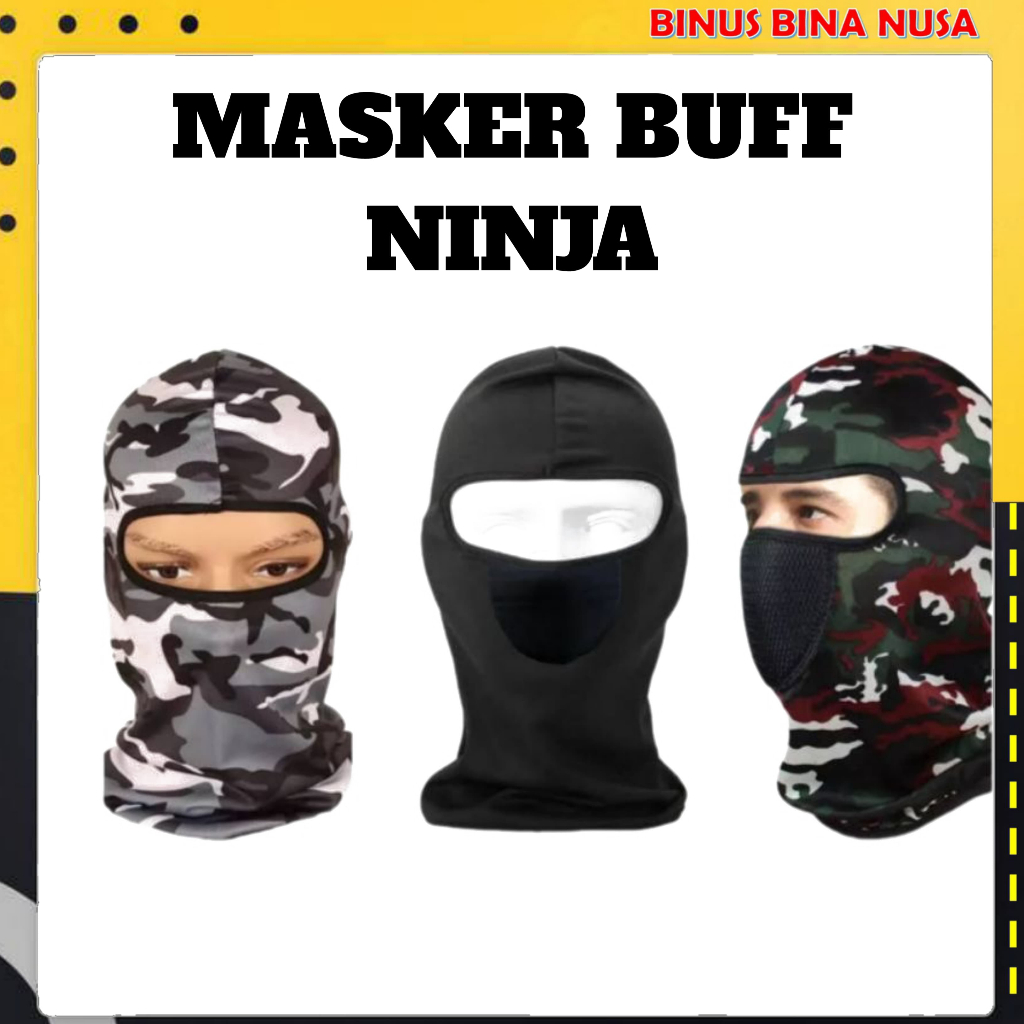 Jual Masker buff ninja /Masker ninja Army / Masker Balaclava / Masker ...