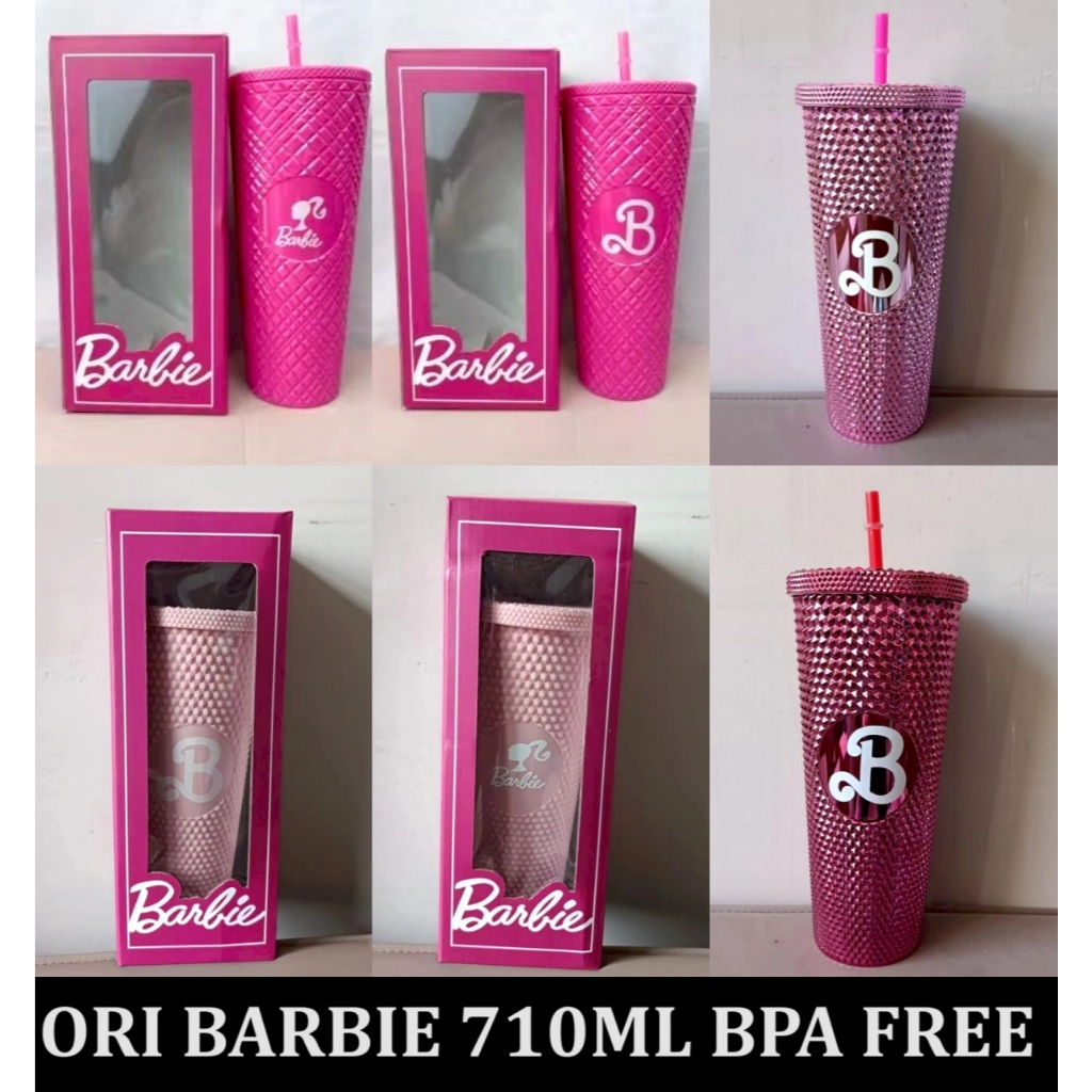 Jual ORIGINAL Barbie Premium Tumbler 710 ml tempat minum botol BPA FREE ...