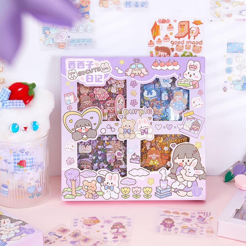 Jual Sticker momo isi 100 sticker lotso isi 100 sticker sanrio isi 100 ...