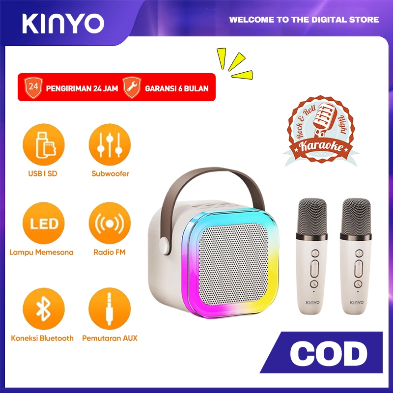 Jual 100% Original mini Karaoke speaker bluetooth Bass K12 Microphone ...