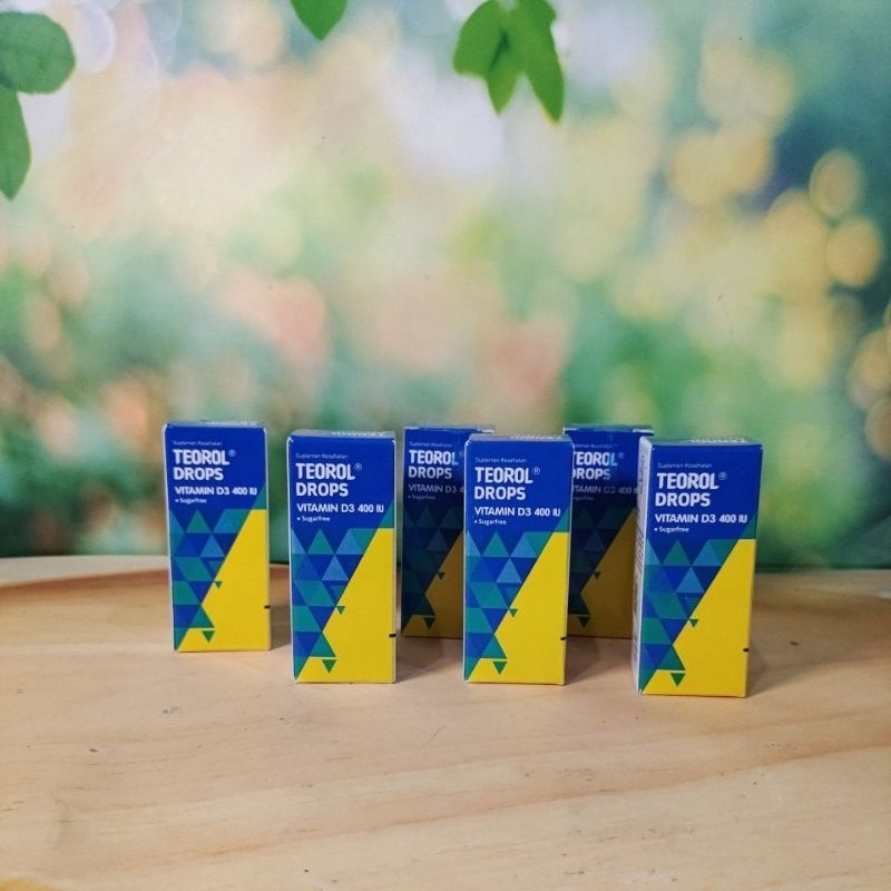 Jual TEOROL Drops Vitamin D3 400 IU | Shopee Indonesia