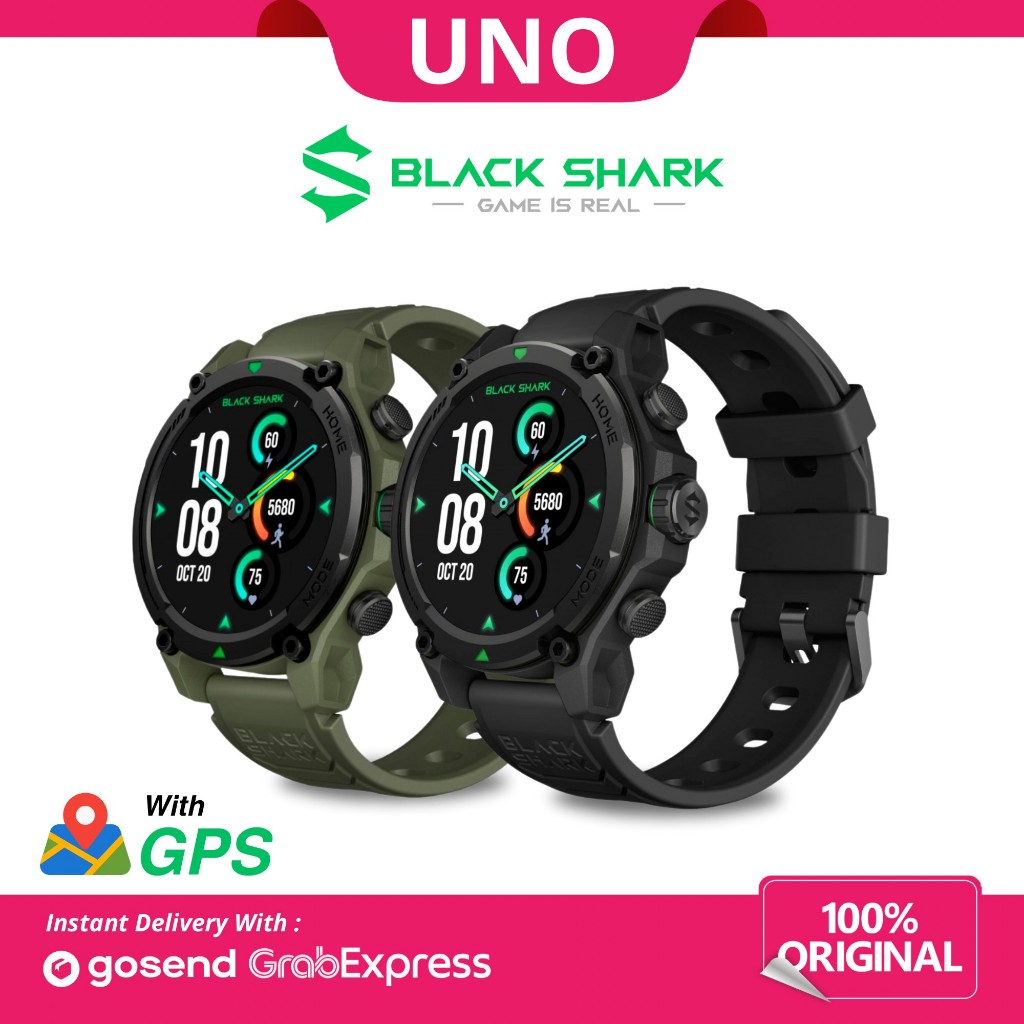Jual Black Shark GS3 Smart Watch 1.43" AMOLED Display GPS 5 ATM Water Resistance | Shopee Indonesia