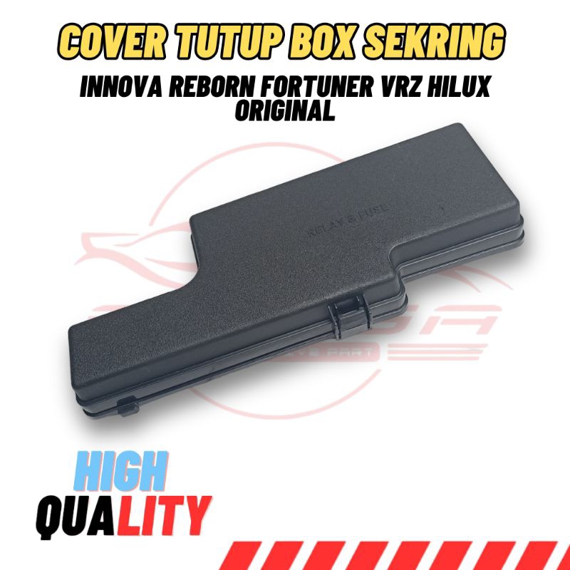 Jual Cover Tutup Box Sekring Innova Reborn Fortuner VRZ Hilux Original ...