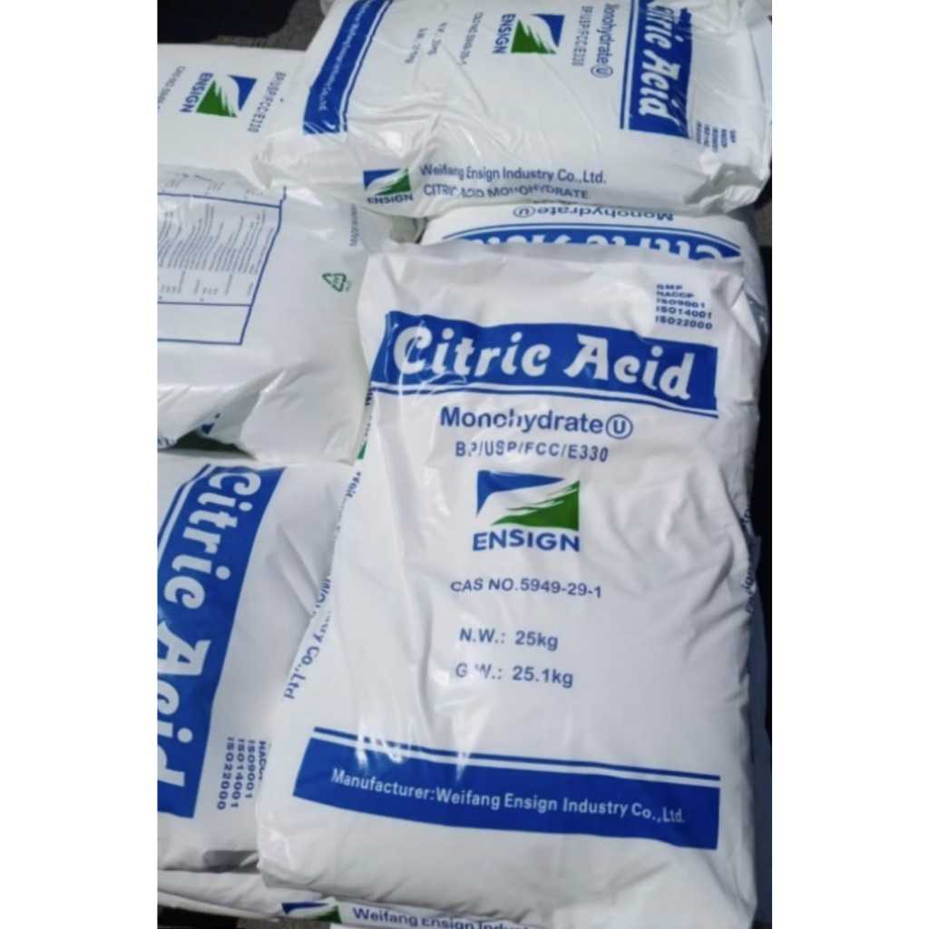 Jual Citric Acid Monohydrate Food Grade | Asam Sitrat | Citrun 1 SAK 25 ...