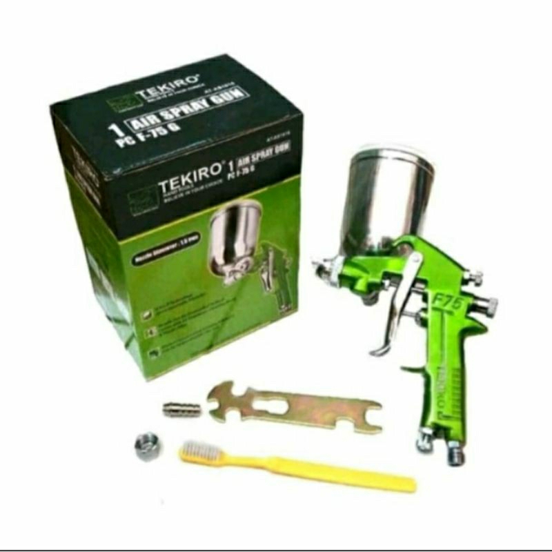 Jual Spray Gun F75G Tekiro ( Tabung Atas 400cc )/semprotan Angin Cat ...