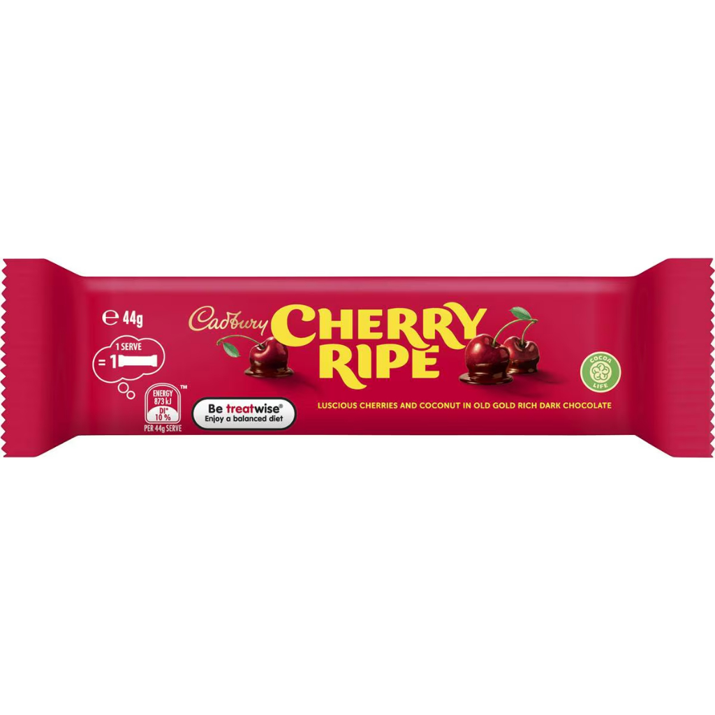 Jual Cadbury Cherry Ripe Chocolate Bar 44g | Shopee Indonesia