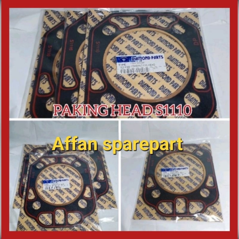 Jual PACKING HEAD / PACKING KOP S 1110 GASKET HEAD PACKING SILINDER KOP ...