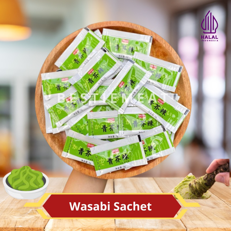 Jual Wasabi Jepang Pasta - Wasabi Sachet Halal 3g | Shopee Indonesia