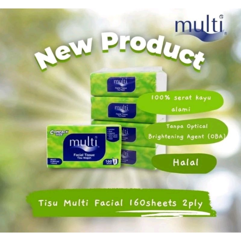 Jual Tissue Facial Multi 160's | Shopee Indonesia