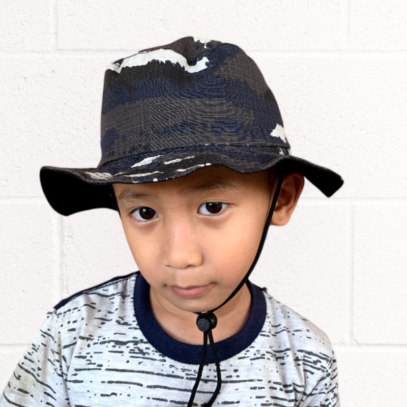 Jual Topi tentara anak model rimba loreng tni angkatan laut - Topi anak ...