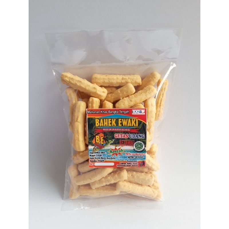 Jual Getas Udang Bahek Ewaki 80gr | Shopee Indonesia