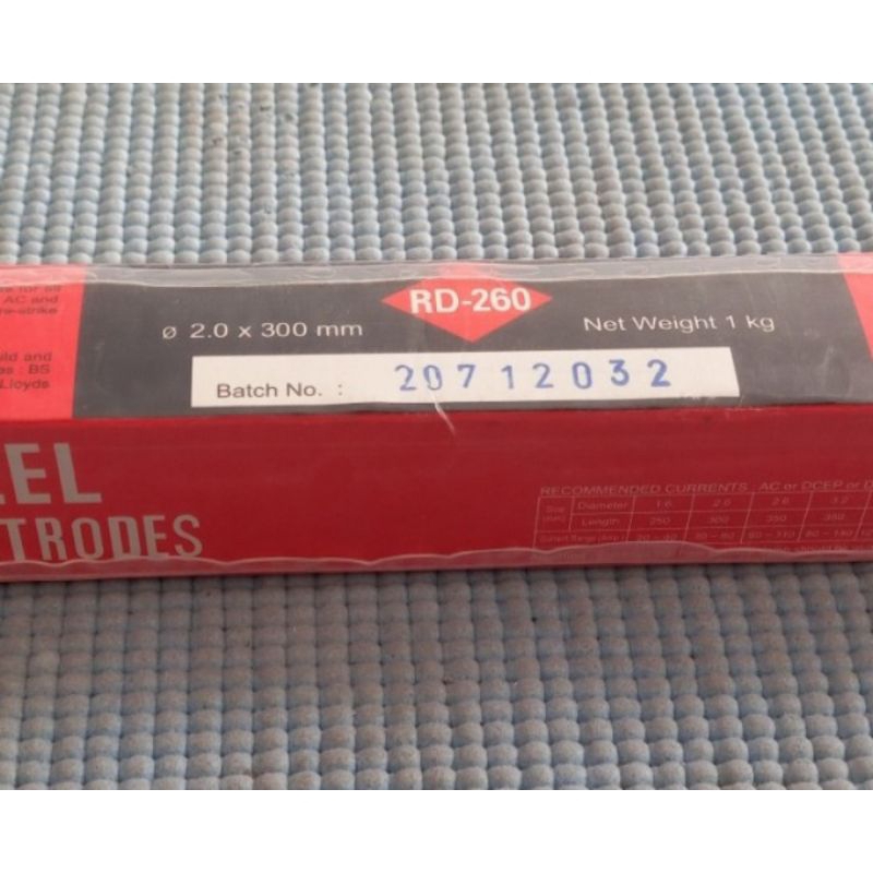Jual Kawat las RD 260 2.0 mm 1 kg | Shopee Indonesia