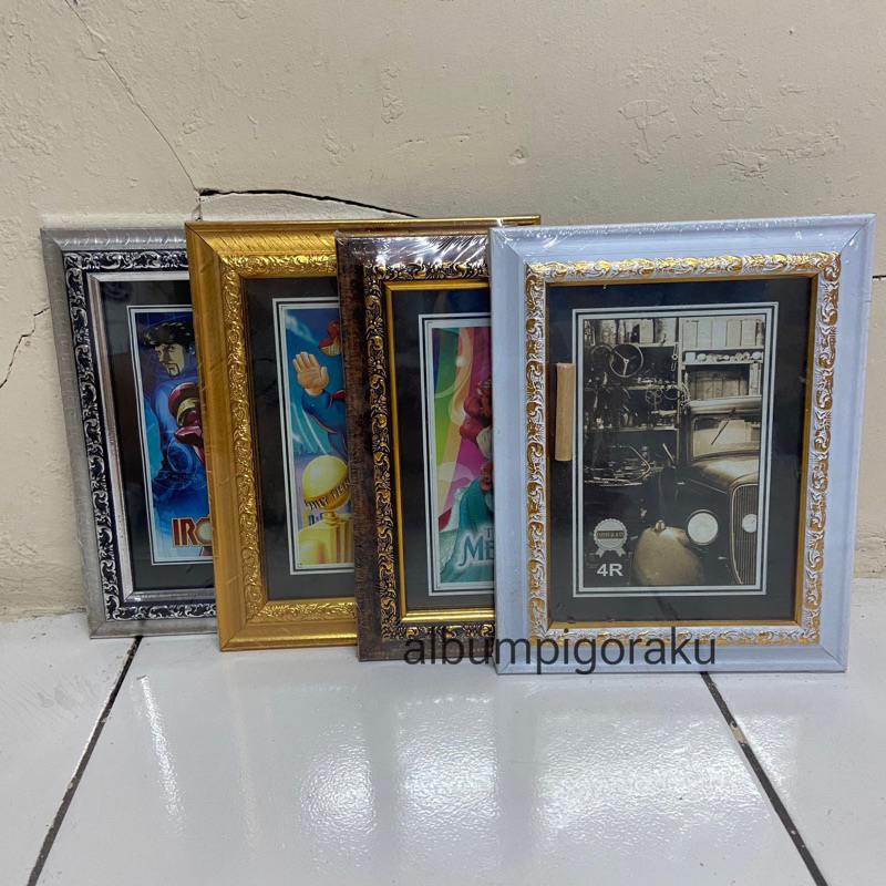Jual Bingkai Foto Pigora Pigura Frame Fiber Ukir 4R/5R 10x15cm 12x17cm | Shopee Indonesia