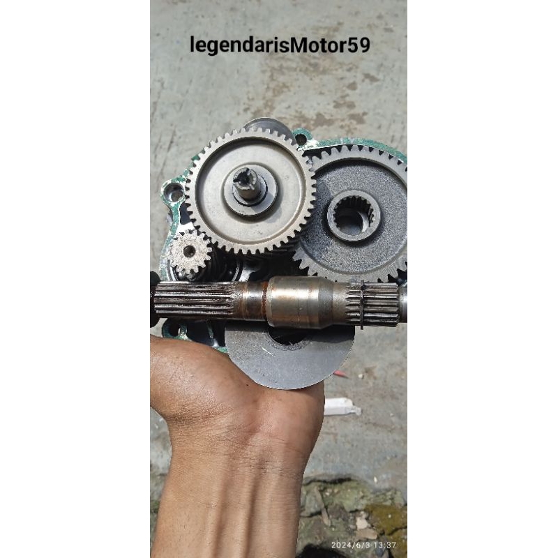 Jual gigi rasio full set Yamaha Mio soul 14D original copotan | Shopee ...