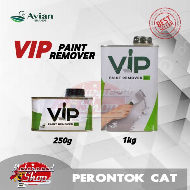 Jual PERONTOK CAT MERK VIP UKURAN 250G DAN 1KG | Shopee Indonesia