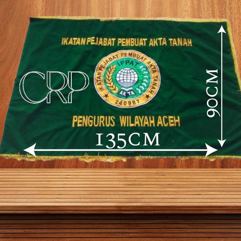 Jual Bendera pataka bordir IPPAT ikatan pejabat pembuat akta tanah ...