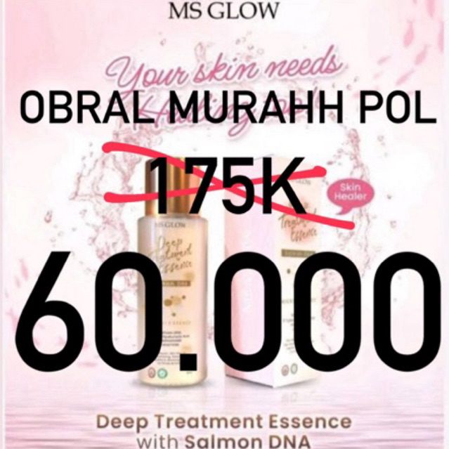 Jual DEEP TREATMENT ESSENCE Ms glow / essence msglow / deep essence DNA ...