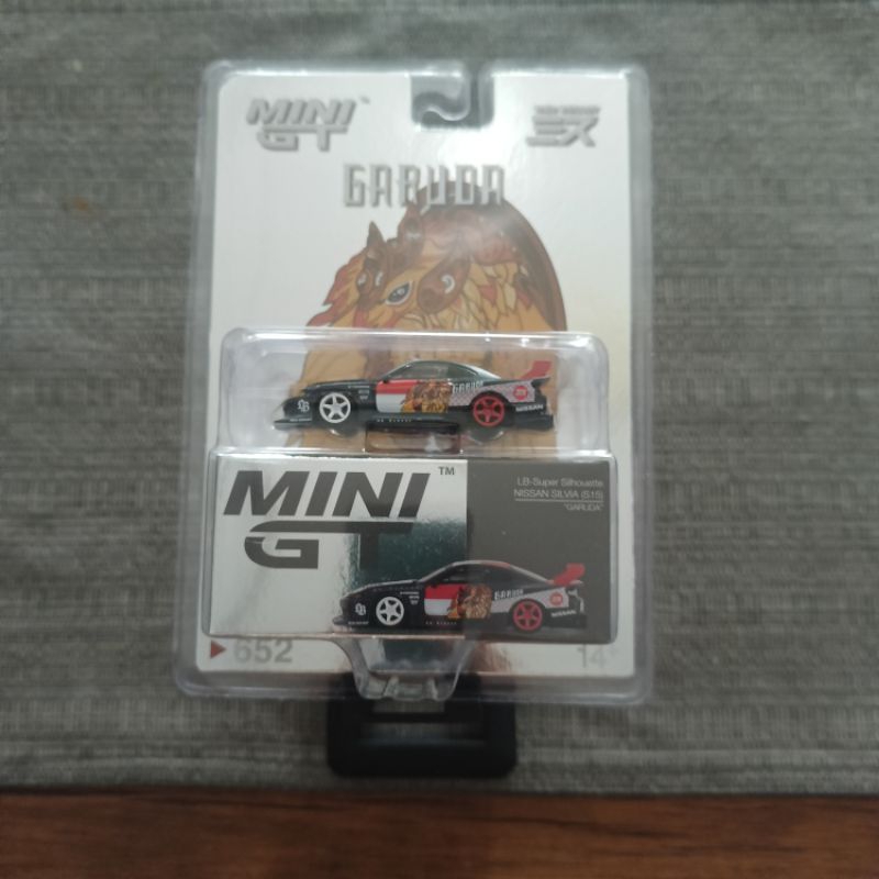 Jual mini gt 652 Nissan Silvia S15 GARUDA Segel Blister | Shopee Indonesia