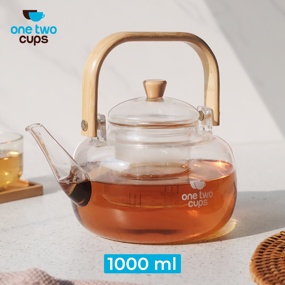 Jual Tea Pot Infuser / Teko Teh Kaca Stainless / Teapot / Teko Teh ...