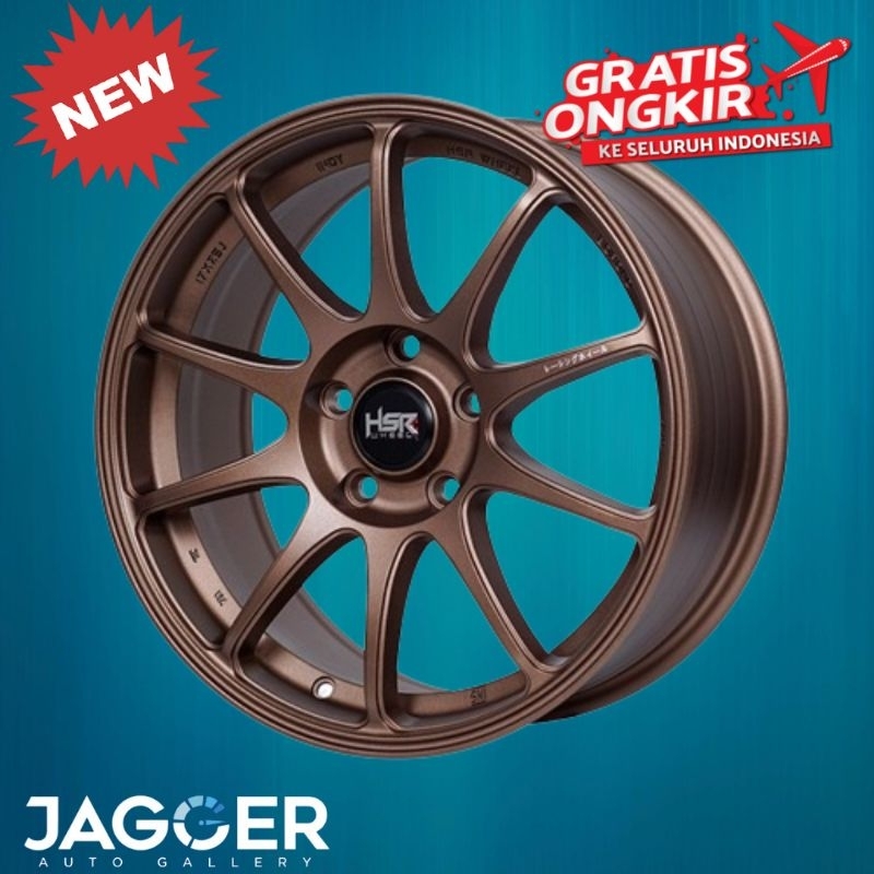 Jual Velg Racing HSR Indy Ring 17 H5x114 Pelek Mobil R17 Xpander Innova Terios HRV BRV Rush ...