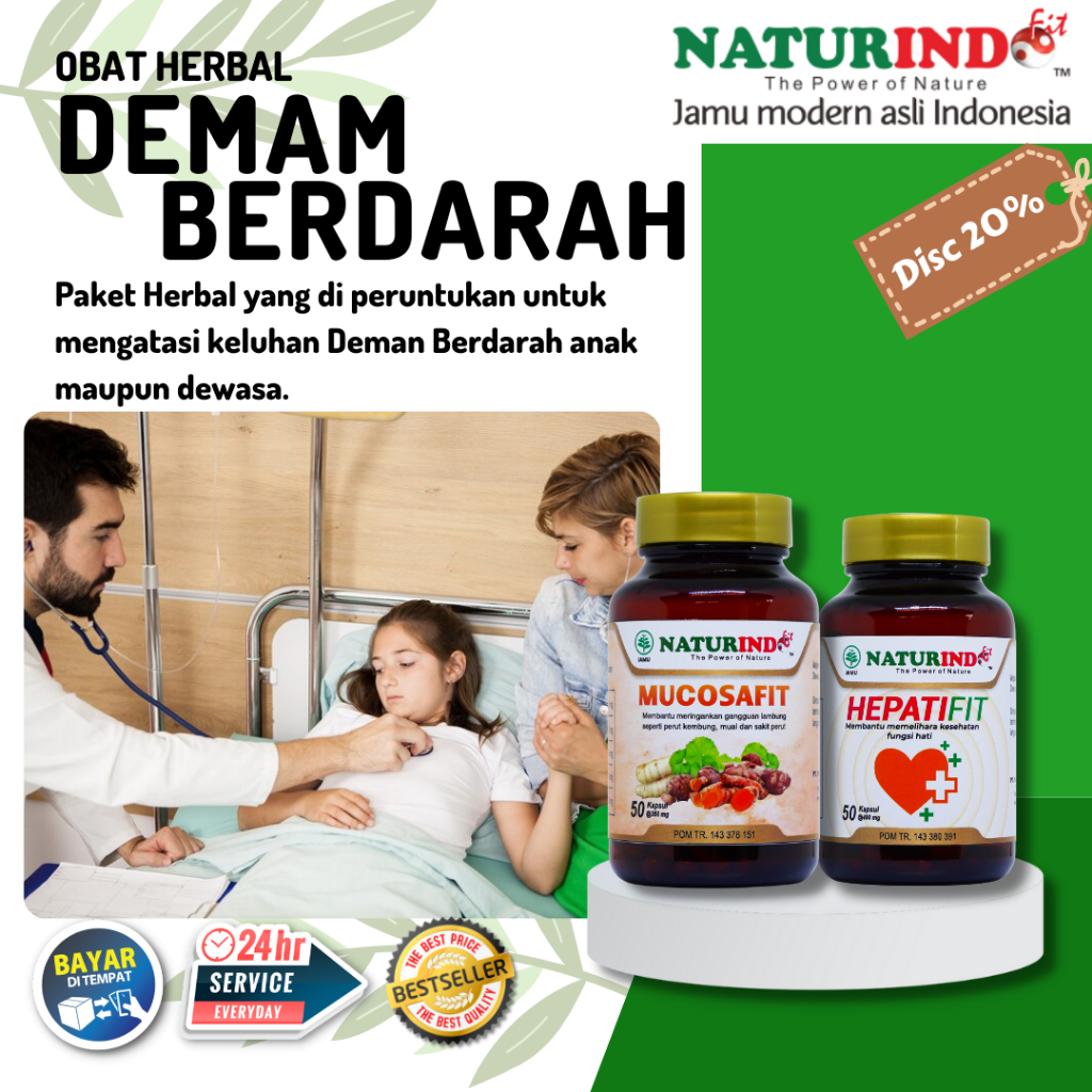 Jual Obat Demam Berdarah DBD Ampuh Panas Tinggi Tipes Typus Penambah ...