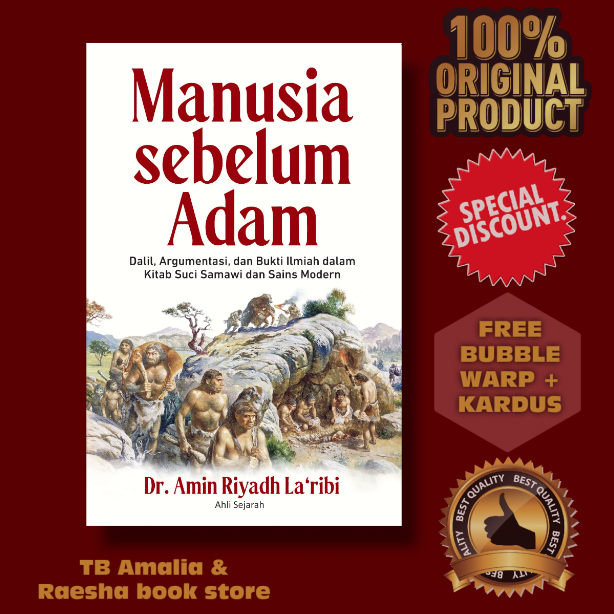 Jual Buku Manusia Sebelum Adam - Dr. Amin Riyadh La’ribi | Shopee Indonesia