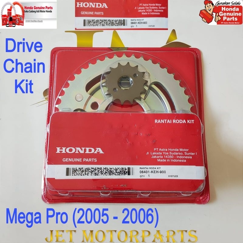Jual 06401KEH900 Gear Set Girset Drive Chain Kit Rantai Roda Kit Mega ...