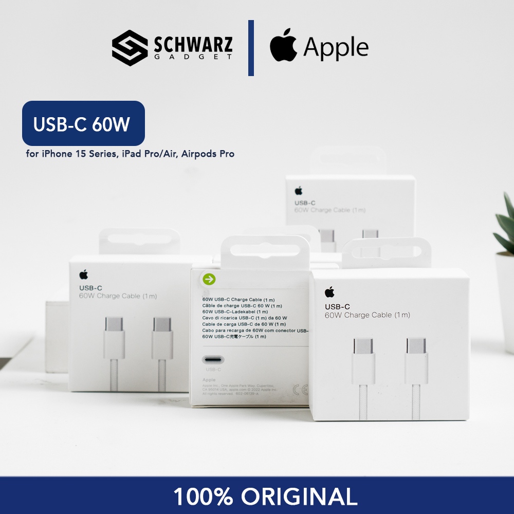 Jual Kabel Data Cable iPhone 15 Series USB-C to C 60W Woven Nylon ...