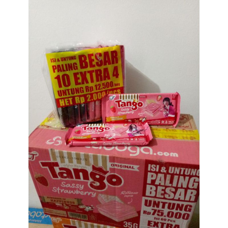 Jual Wafer Tanggo 35 gr x JKT48 1 pack isi 10+4 Pcs All Variant ...