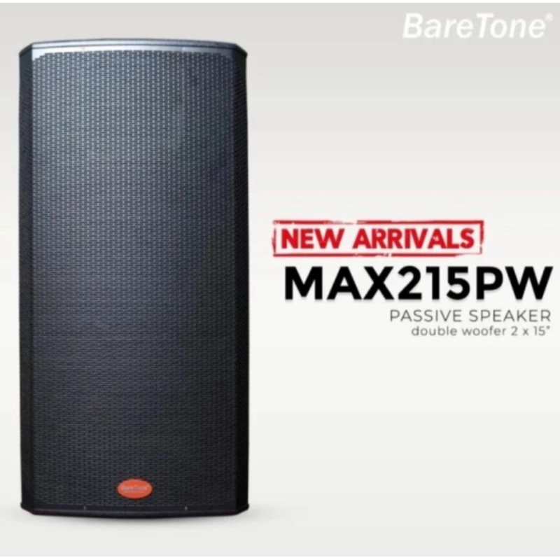Jual Speaker Pasif Baretone MAX 215 PW Original 15 inch Passive MAX215PW NewStar | Shopee Indonesia