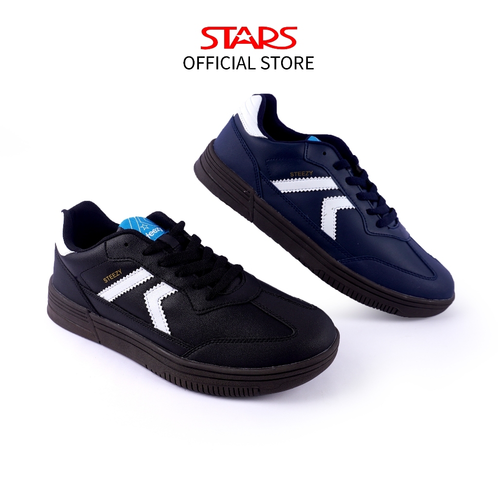 Jual Steezy Sepatu Streetwear Casual Pria/Remaja Laki-laki Capoera Navy ...