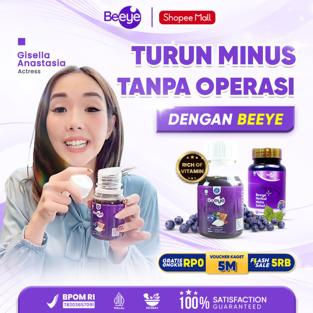 Jual Dr O - Bundling 2 Kapsul dan Madu Mata Minus Beeye / Suplemen Mata Herbal | Shopee Indonesia