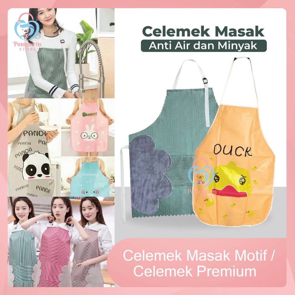 Jual Celemek Masak Anti Air dan Minyak - Apron Masak Lucu | Shopee ...