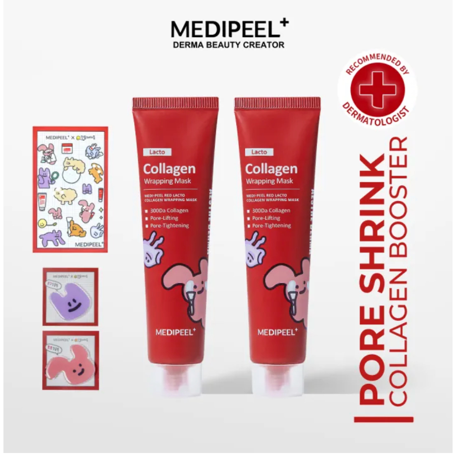 Jual [READY] MEDI-PEEL Red Lacto Collagen Wrapping Mask Sheet | Shopee ...