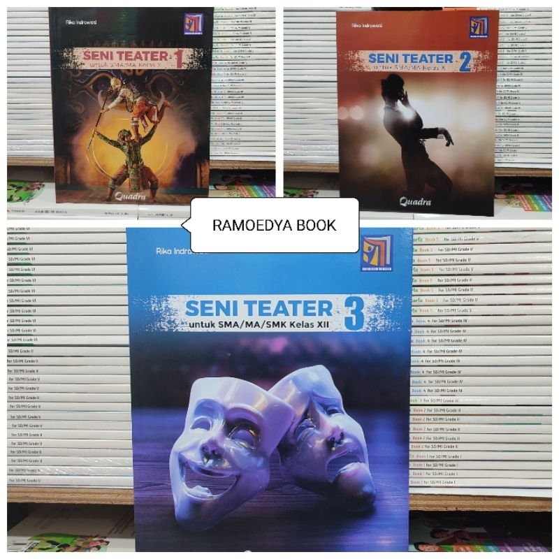 Jual Buku Original Seni Teater SMA/MA kelas 10,11,12 Kurikulum Merdeka Quadra | Shopee Indonesia