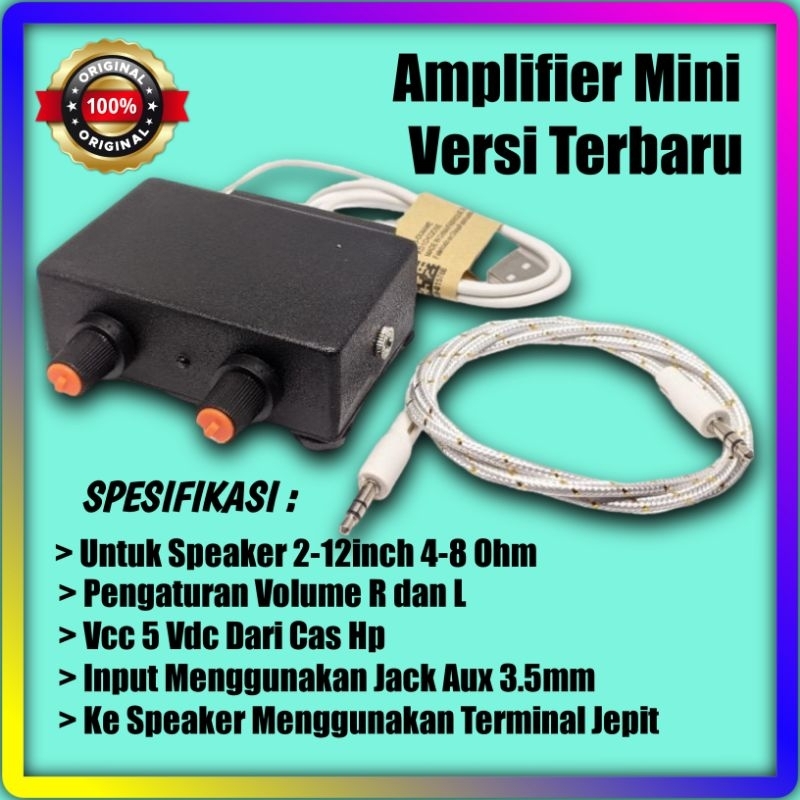 Jual Ampli mini power mini power amplifier miniatur sound system ...