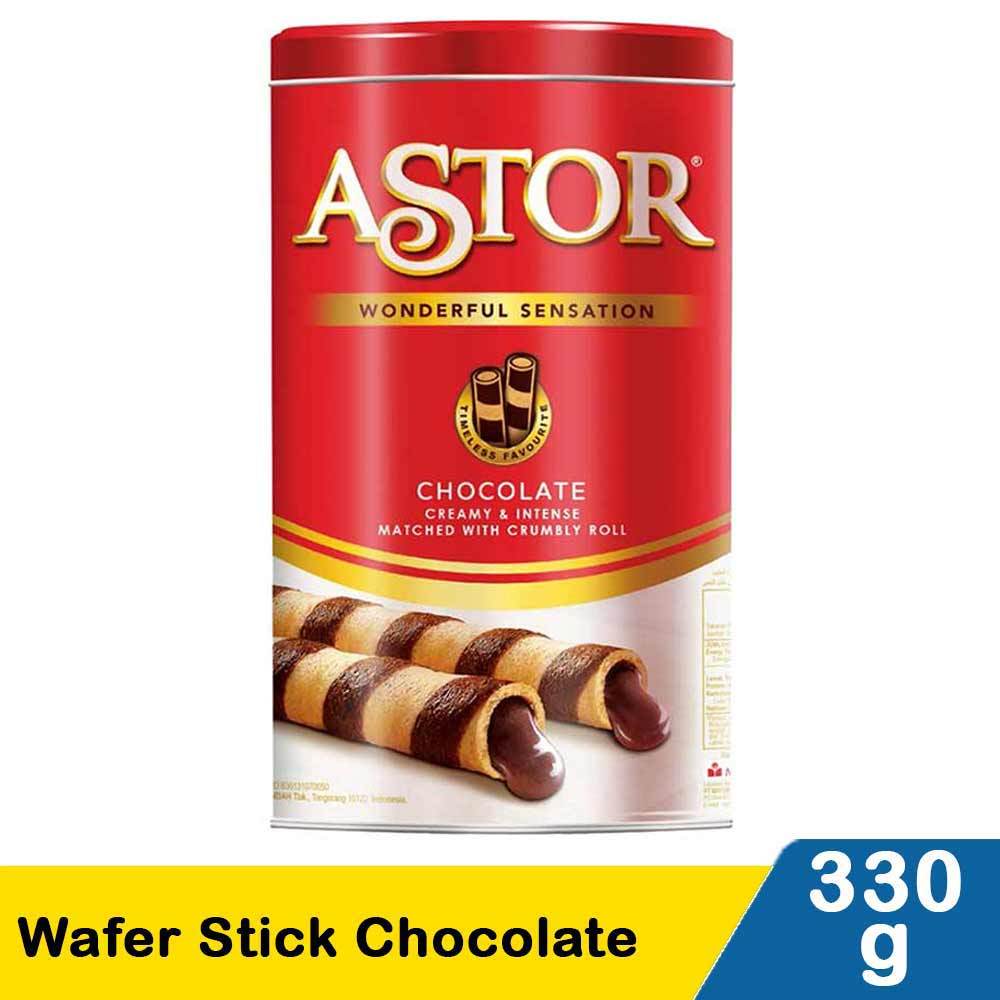 Jual Astor Wafer Stick Cokelat 330G | Shopee Indonesia