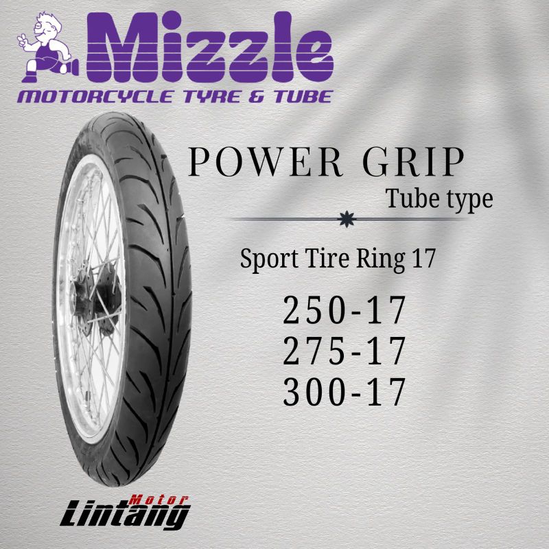 Jual Ban MIZZLE RING 17 POWER GRIP Tubetype (non tubeless ban dalam ...