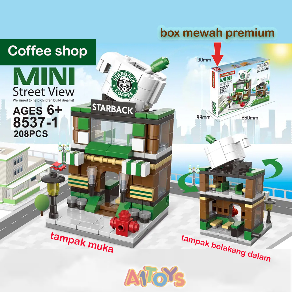 Jual Mainan anak perempuan rumah rumahan play pretend brick building ...