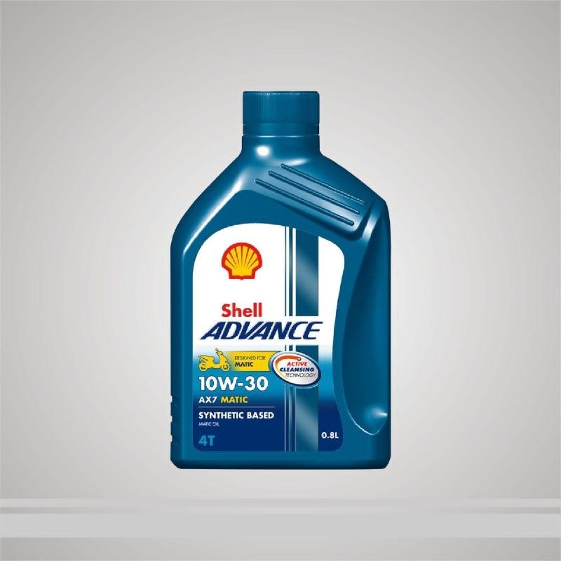 Jual Oli Motor Shell Advance AX7 Scooter 10W-30 (0,8L) | Shopee Indonesia