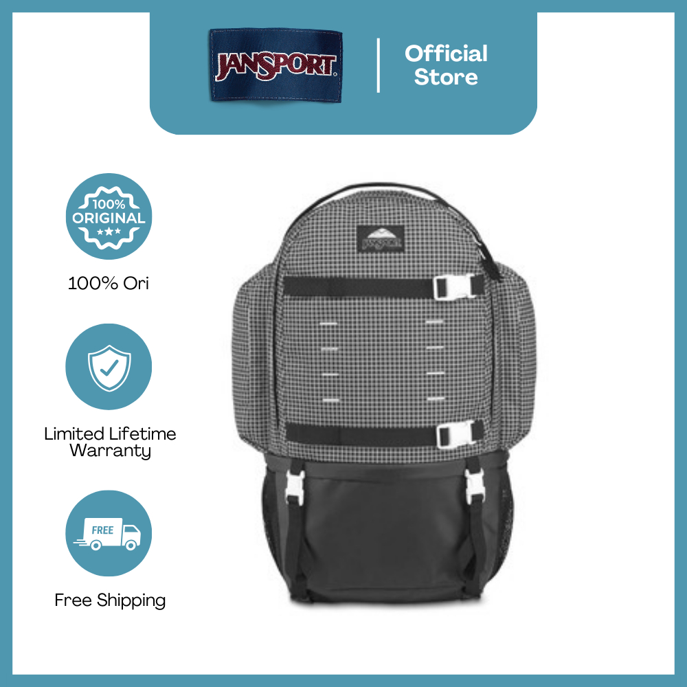 Jual JanSport Tas Ransel / Backpack / Daypack Far Out 40 - Black Matrix ...
