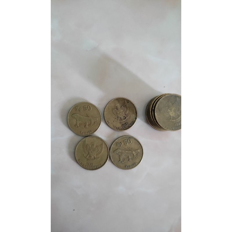 Jual KOIN 50 RUPIAH KUNO / ANTIK /JADUL | Shopee Indonesia