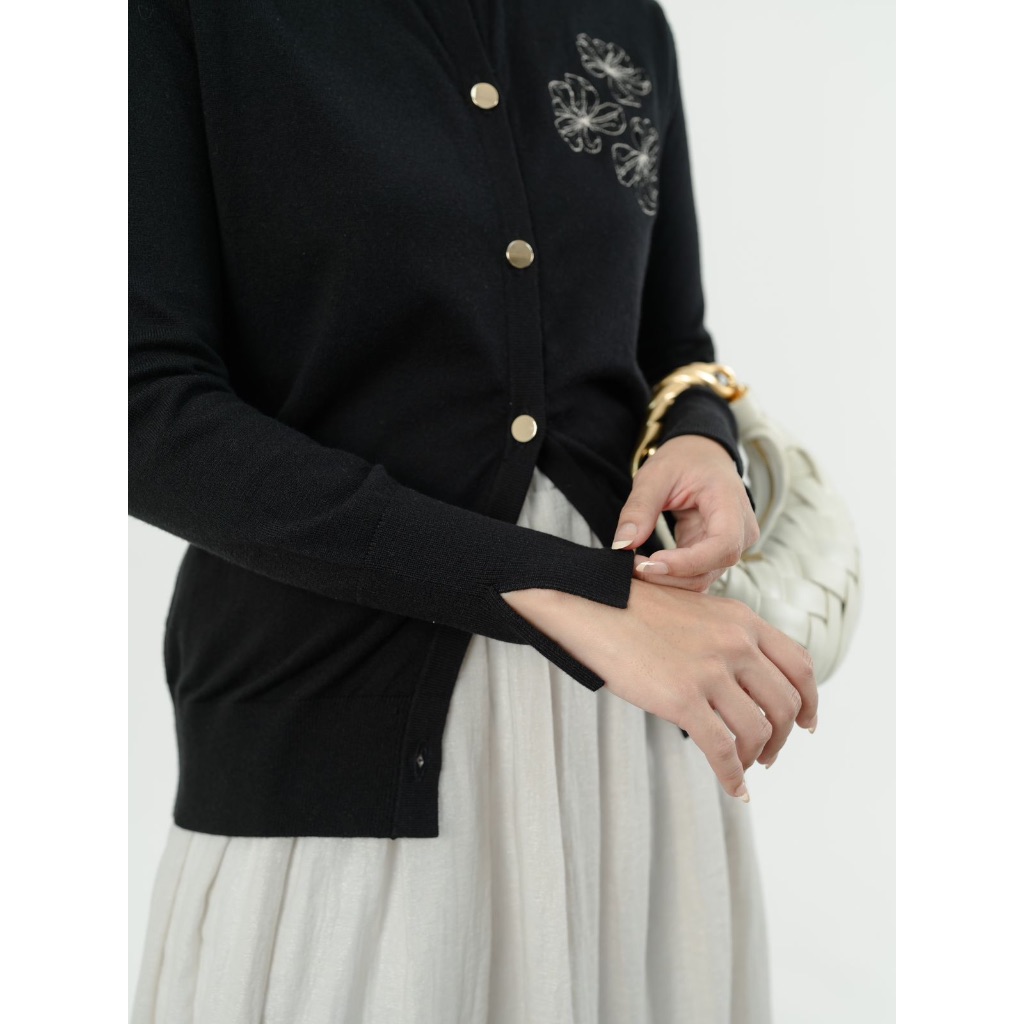 Jual FIORE CARDI by Iskanti | Cardigan Rajut Lembut Wanita Dengan Aksen ...