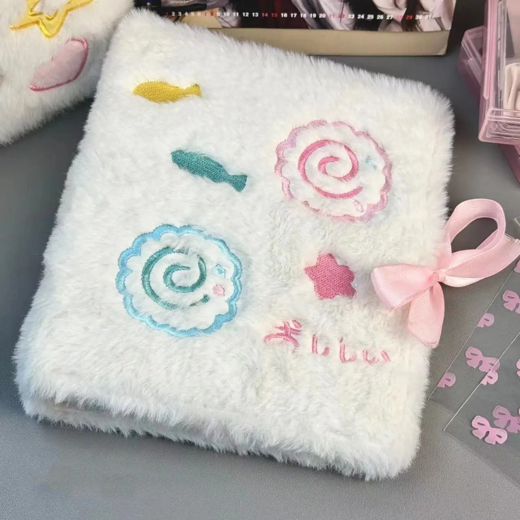 Jual Cute Plush Fish Card Book A5 Binder Kpop Photocard Collect Book ...