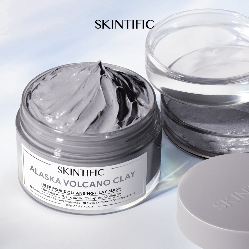 Jual SKINTIFIC Alaska Volcano Clay Mask 55g | Shopee Indonesia