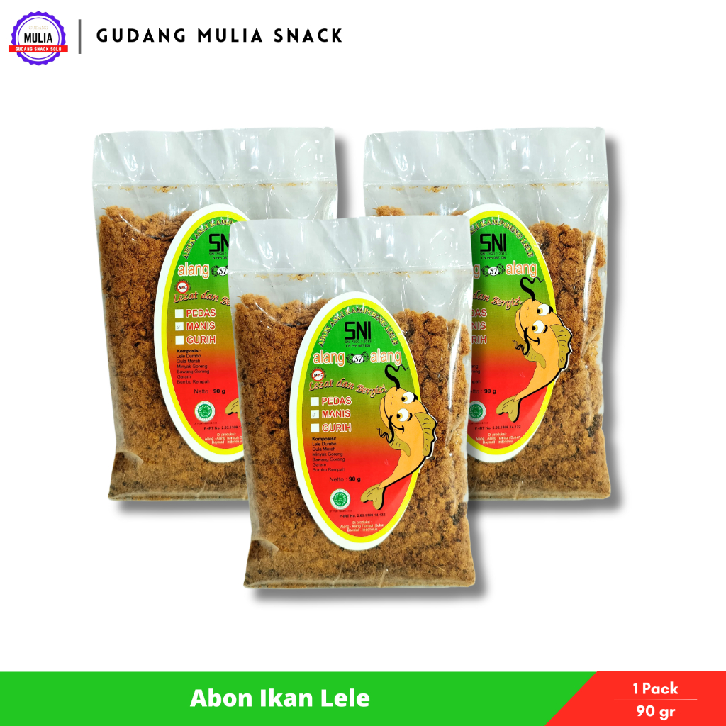 Jual Abon Lele Asli Kampoeng Lele Alang Alang 37 | Shopee Indonesia