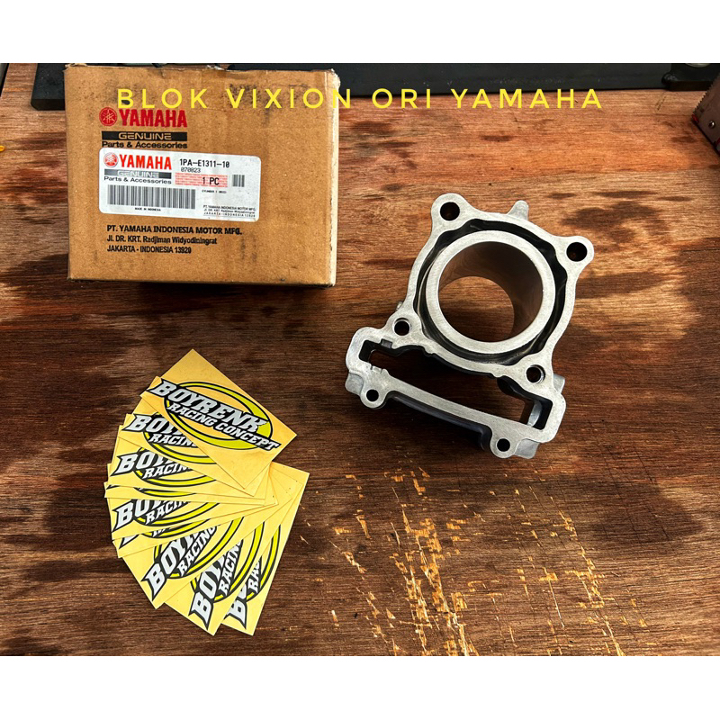 Jual BLOK SEHER SEKER CYLINDER SILINDER BLOK VIXION ORI YAMAHA KODE 1PA-E131118 - BOYRENK RACING ...
