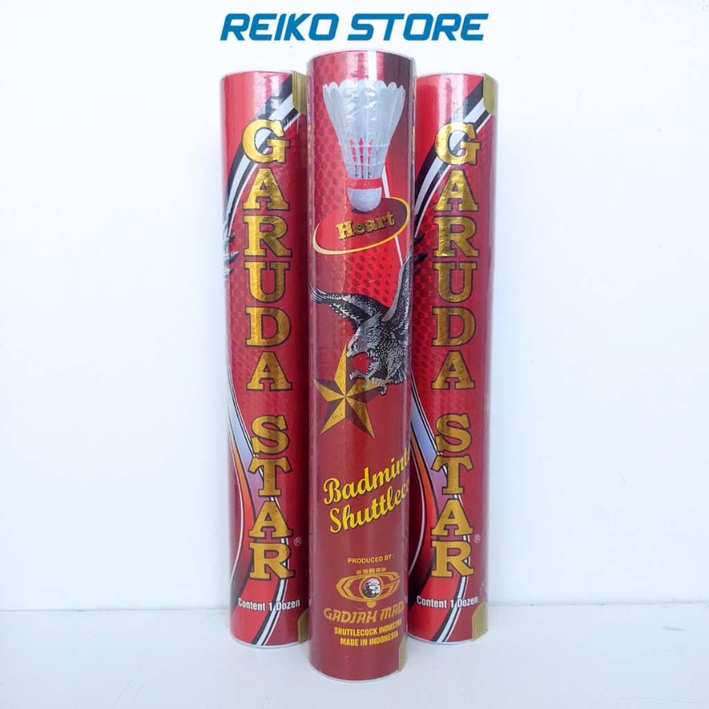 Jual Kok Shuttlecock GARUDA STAR MERAH BY GAJAH MADA GADJAH MADA GM ...