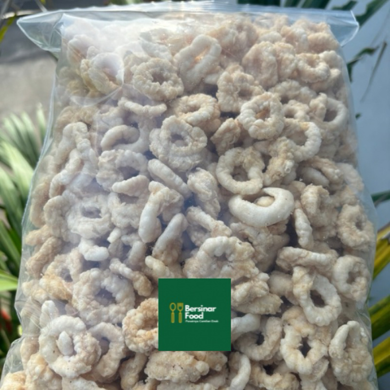 Jual [500gr] Lanting/Slondok Udang Rasa Asin Gurih Camilan Food Snack ...