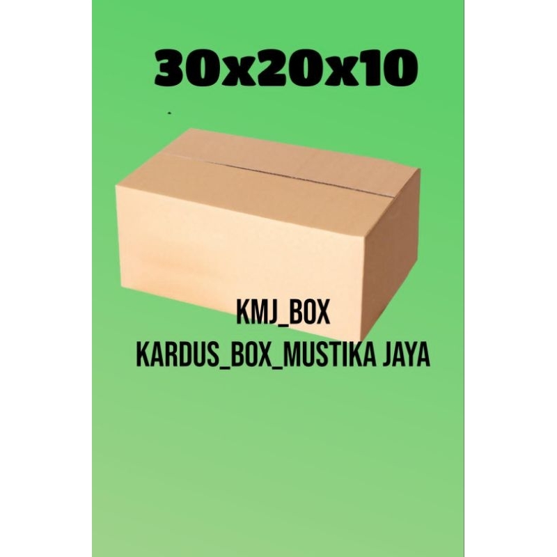 Jual Kardus box 30x20x10 | Shopee Indonesia